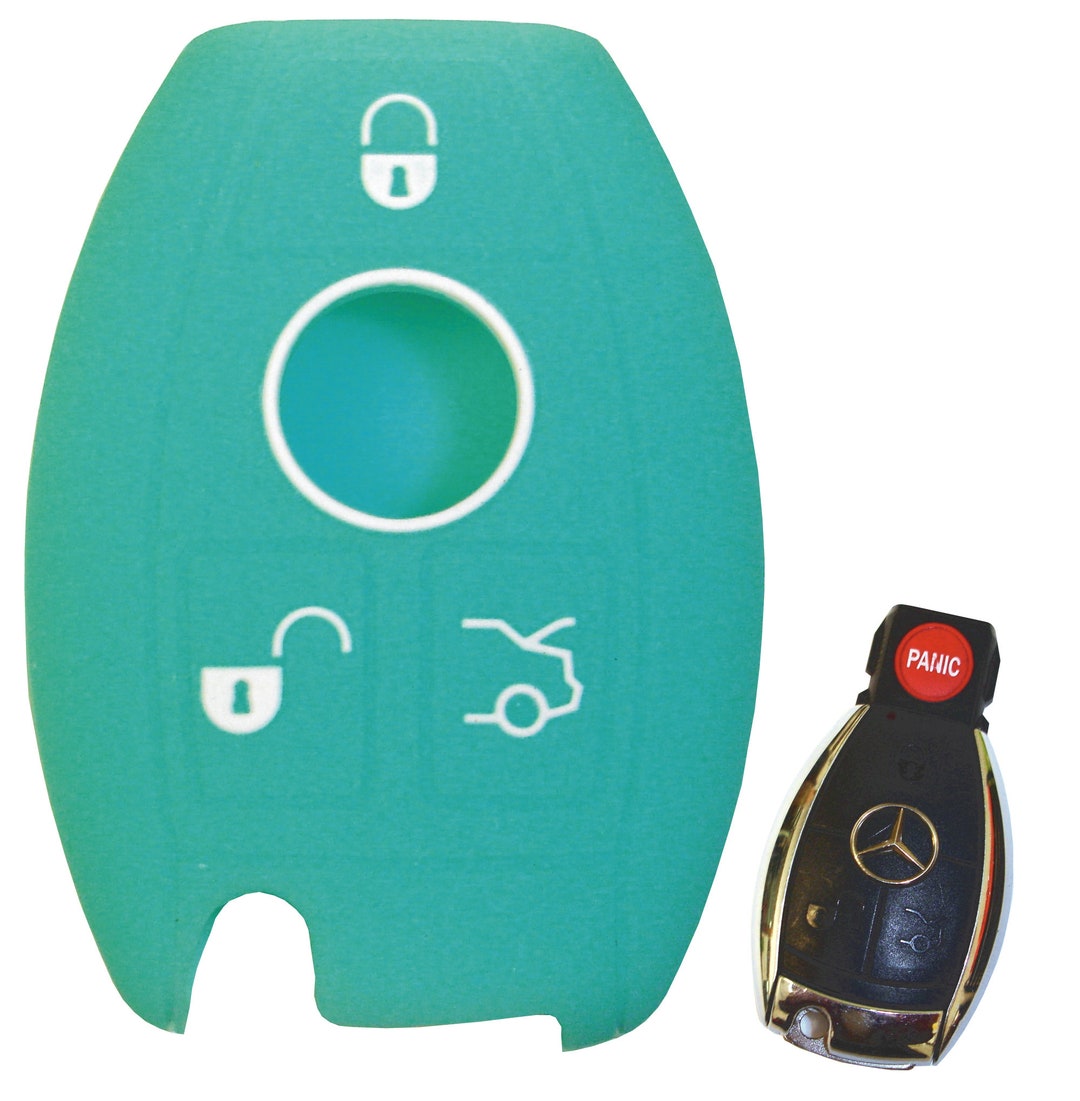 Mercedes Benz Keyless Entry Key Fob Rubber Remote Cover C S M E SL SLK ...