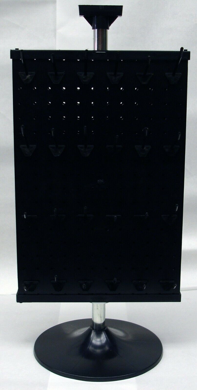 2 Sided Plastic Black Counter Top Peg Board Spinner Rack - Etsy