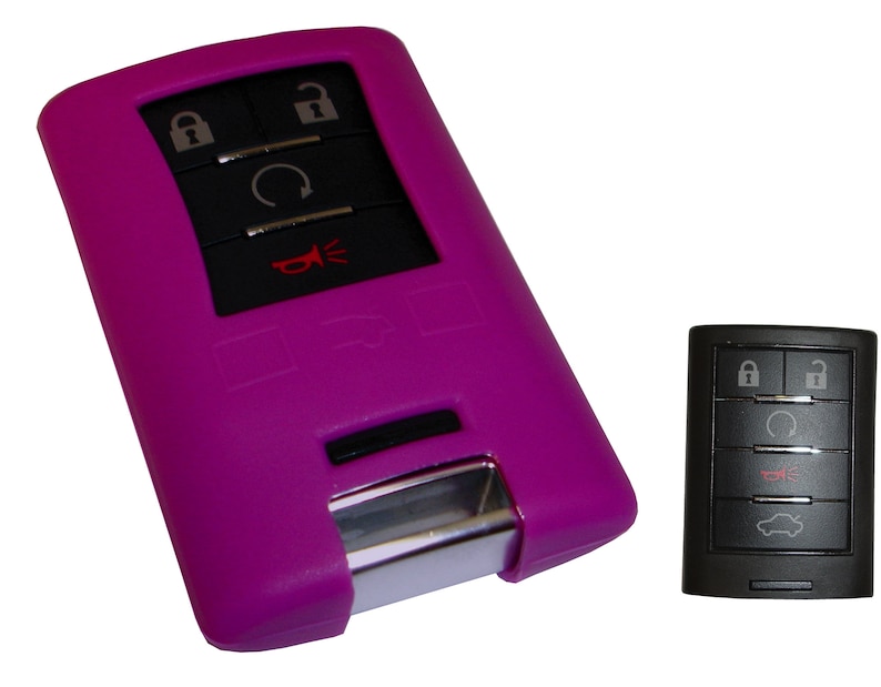 Corvette Cadillac Keyless Entry Key Fob Remote Rubber Cover Chevrolet ...