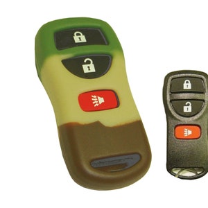 Nissan Keyless Entry Remote Rubber Key Fob Cover Frontier Xterra Titan ...