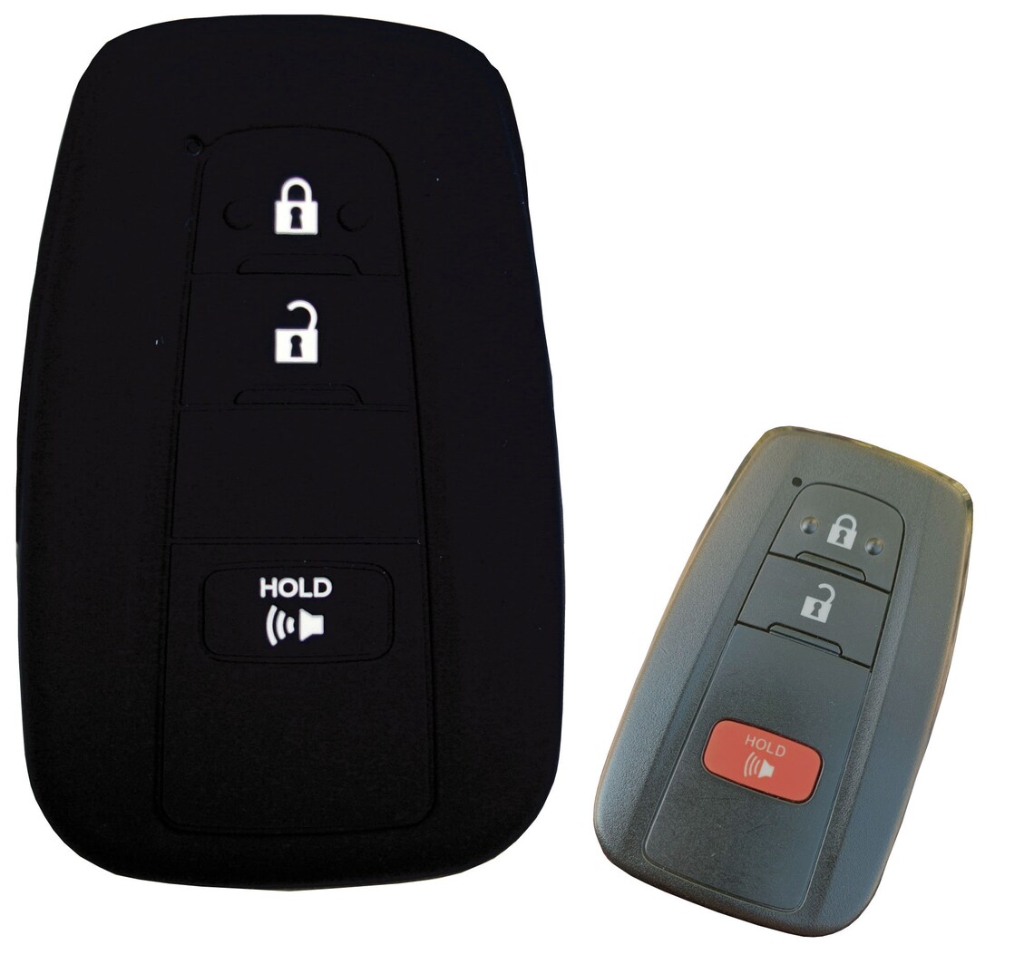 Toyota Keyless Entry Key Fob Rubber Remote Cover Prius 2016 2017 2018 ...