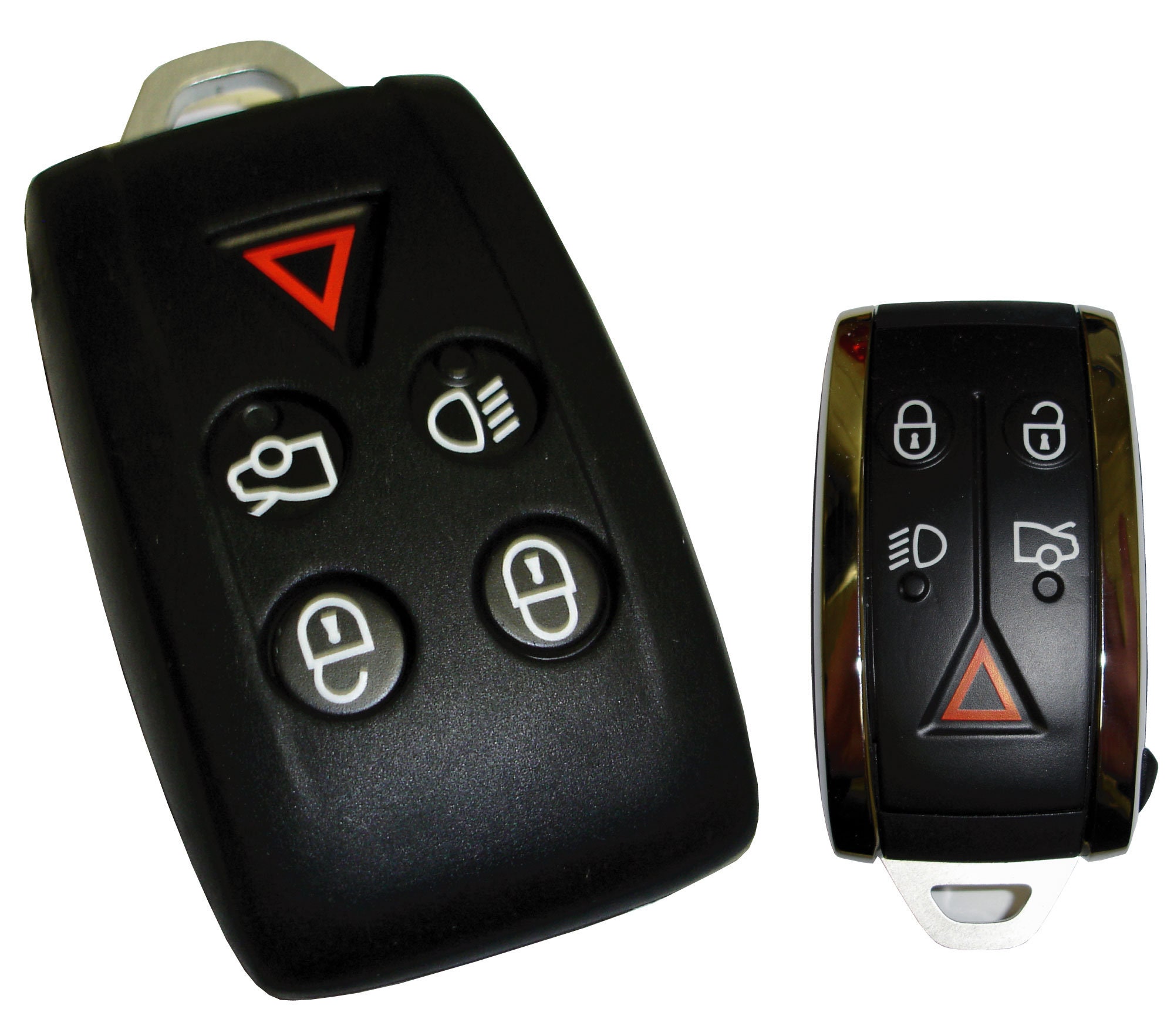 A Keyless Entry Remote Rubber Key Fob Cover Fits Jaguar 2006-12 With ...