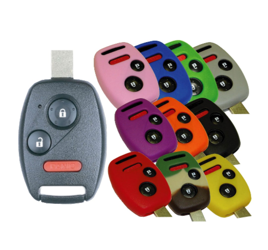Honda Keyless Entry Remote Rubber Key Fob Civic Odyssey CR-V CR-Z Fit ...