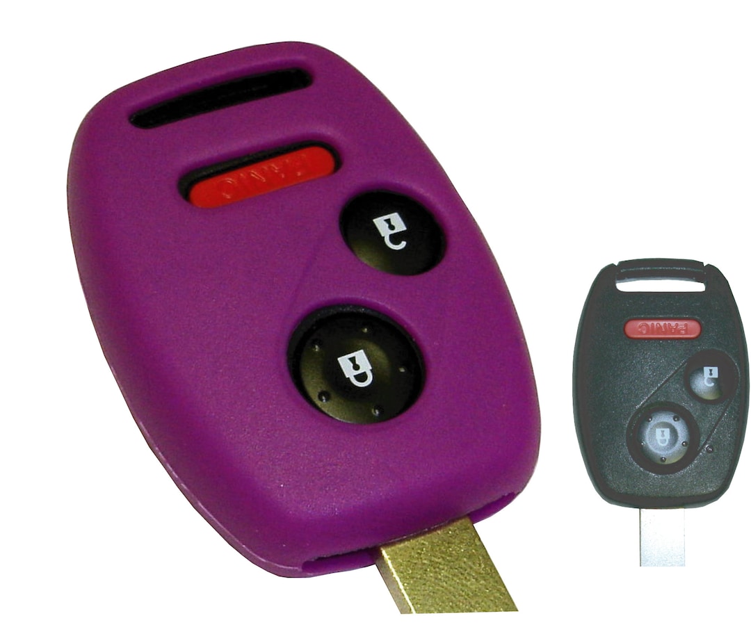 Honda Keyless Entry Remote Rubber Key Fob Civic Odyssey CR-V CR-Z Fit ...