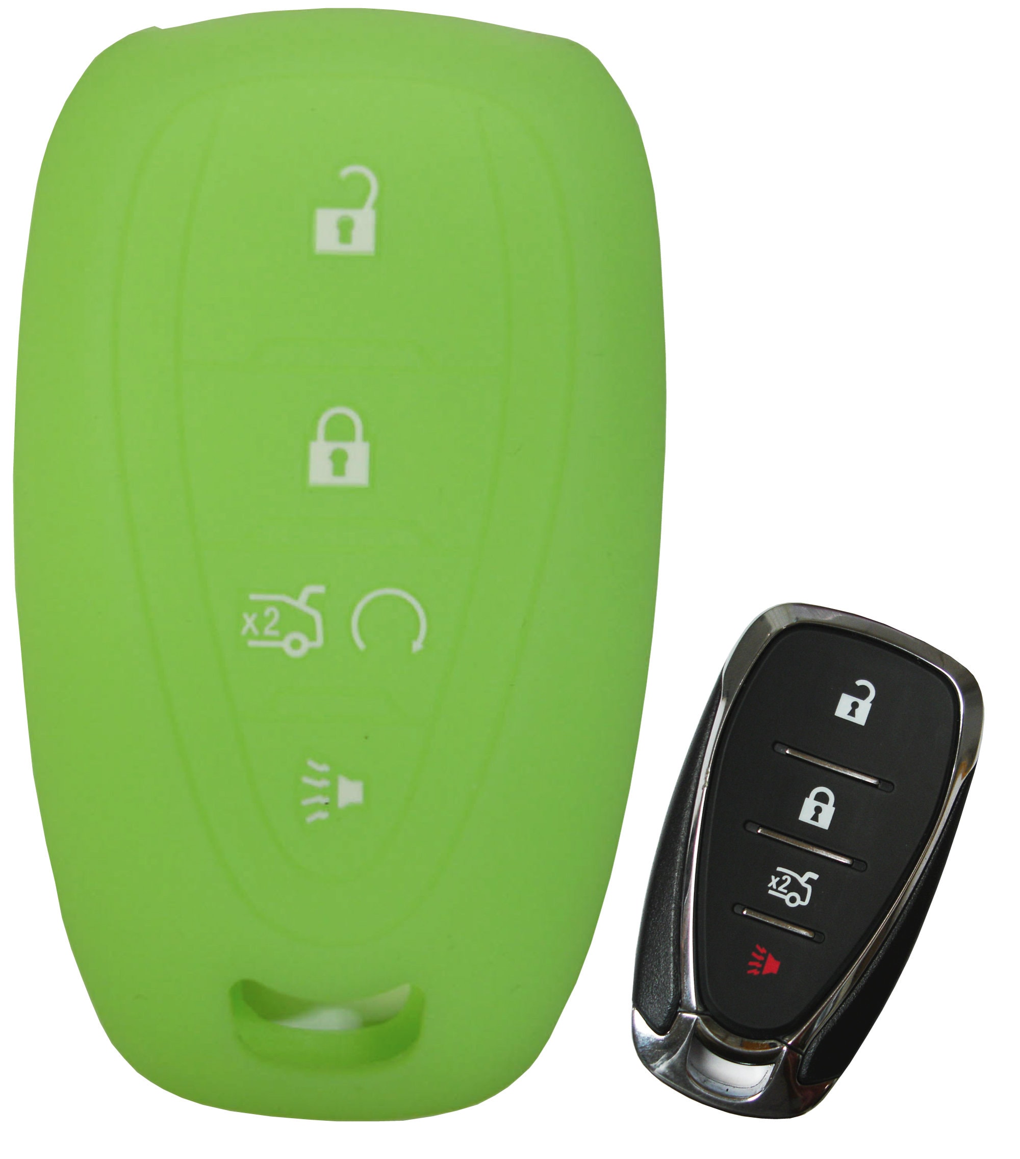 Keyless Entry Key Fob Rubber Remote Cover Fits Chevrolet Blazer Equinox ...