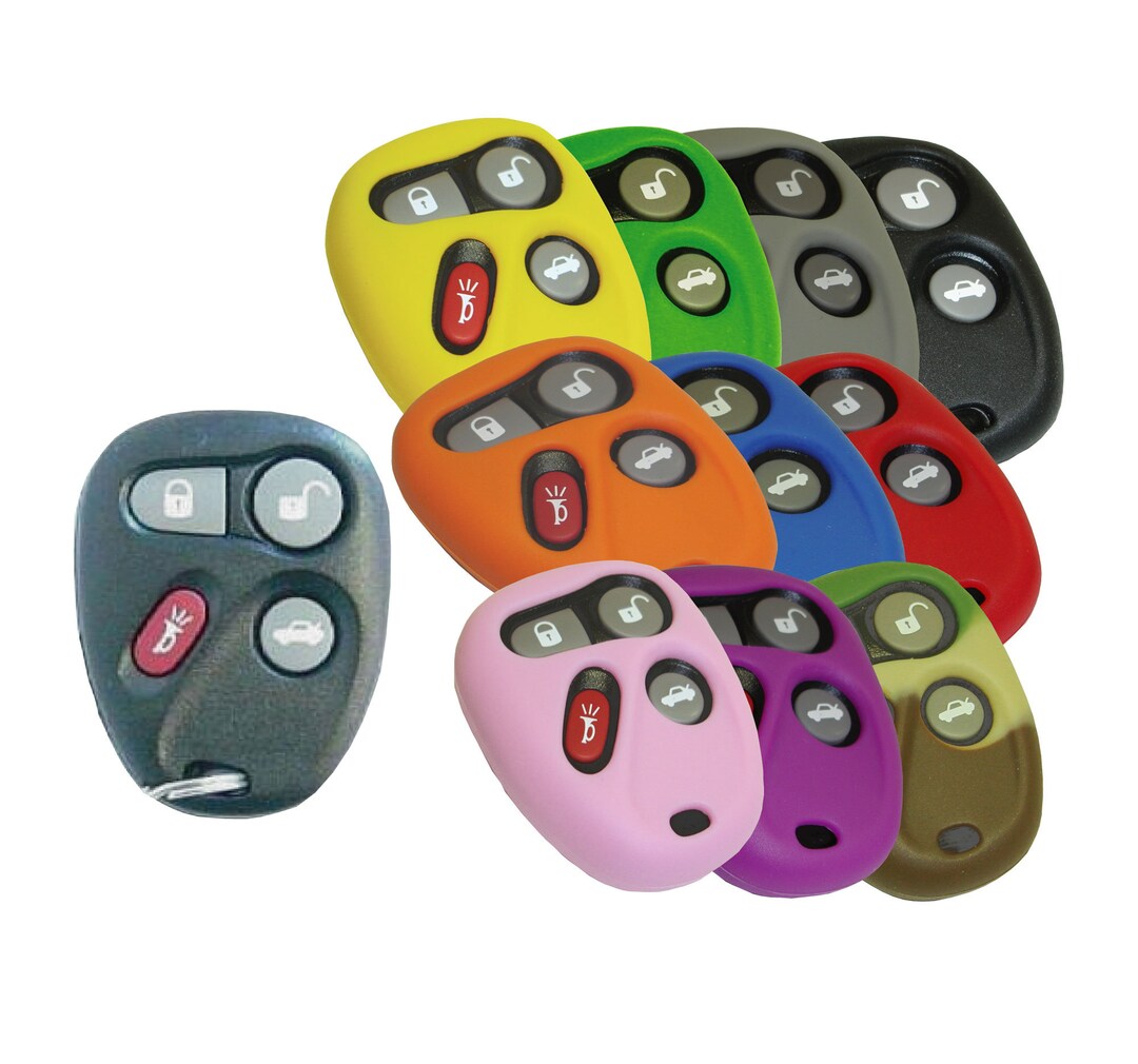 4 Button Key Fob Housing Replacement Key Fob Shell Case - 4-Button, For ...