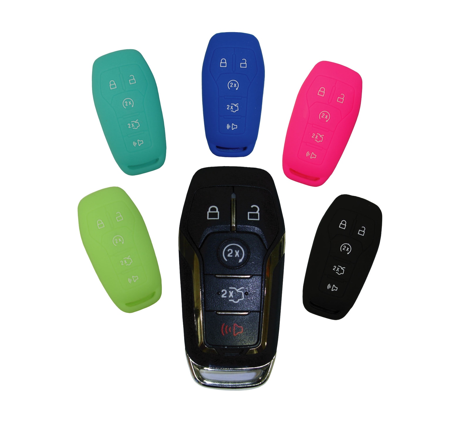 Keyless Entry Key Fob Silicone Rubber Remote Cover Fits Ford - Etsy