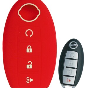 Nissan Keyless Entry Remote Rubber Key Fob Cover for Kicks Murano Titan ...
