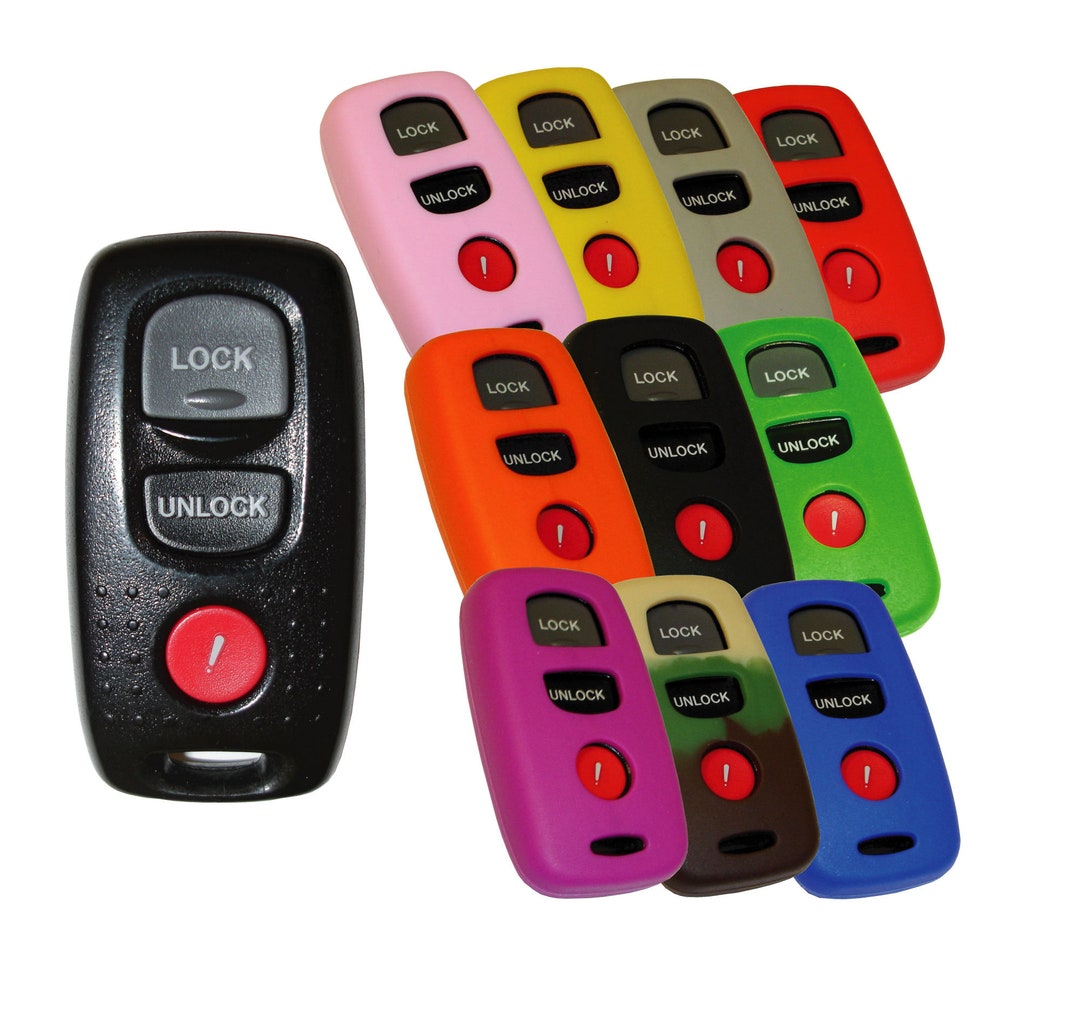Mazda Keyless Entry Key Fob Remote Rubber Cover Protege MPV 6 3 Clicker ...