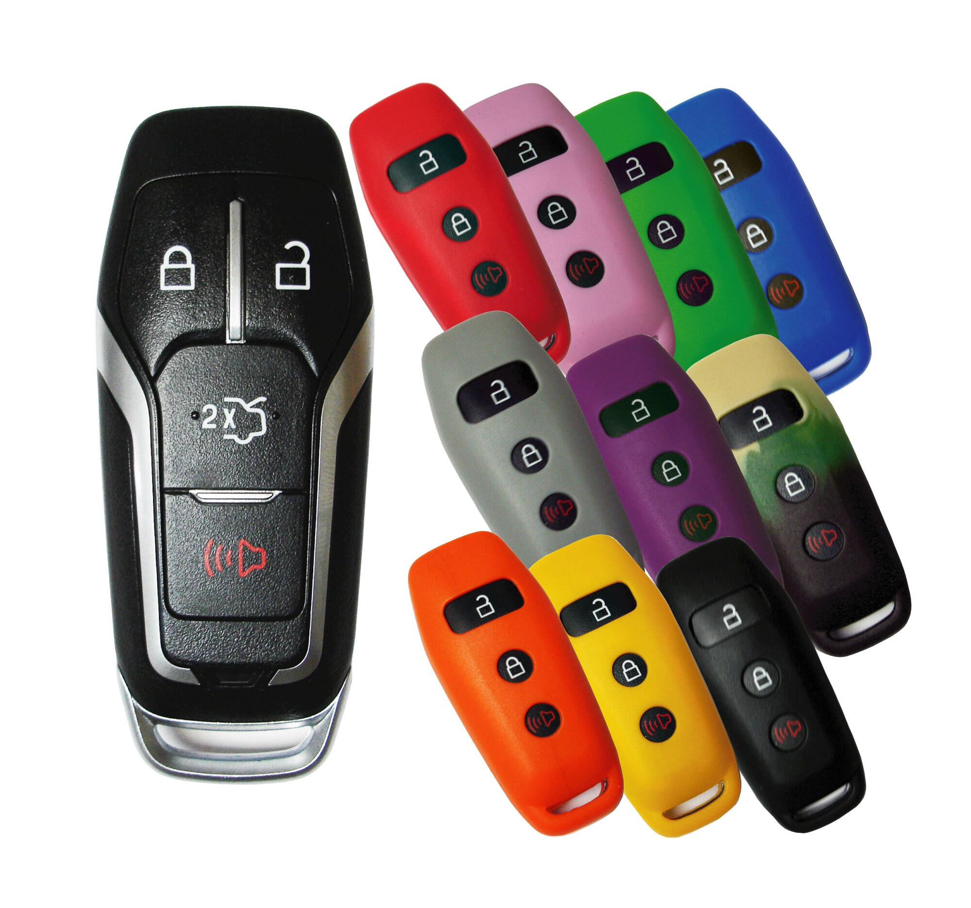 Keyless Entry Key Fob Remote Cover Fits Ford Mustang F150 | Etsy
