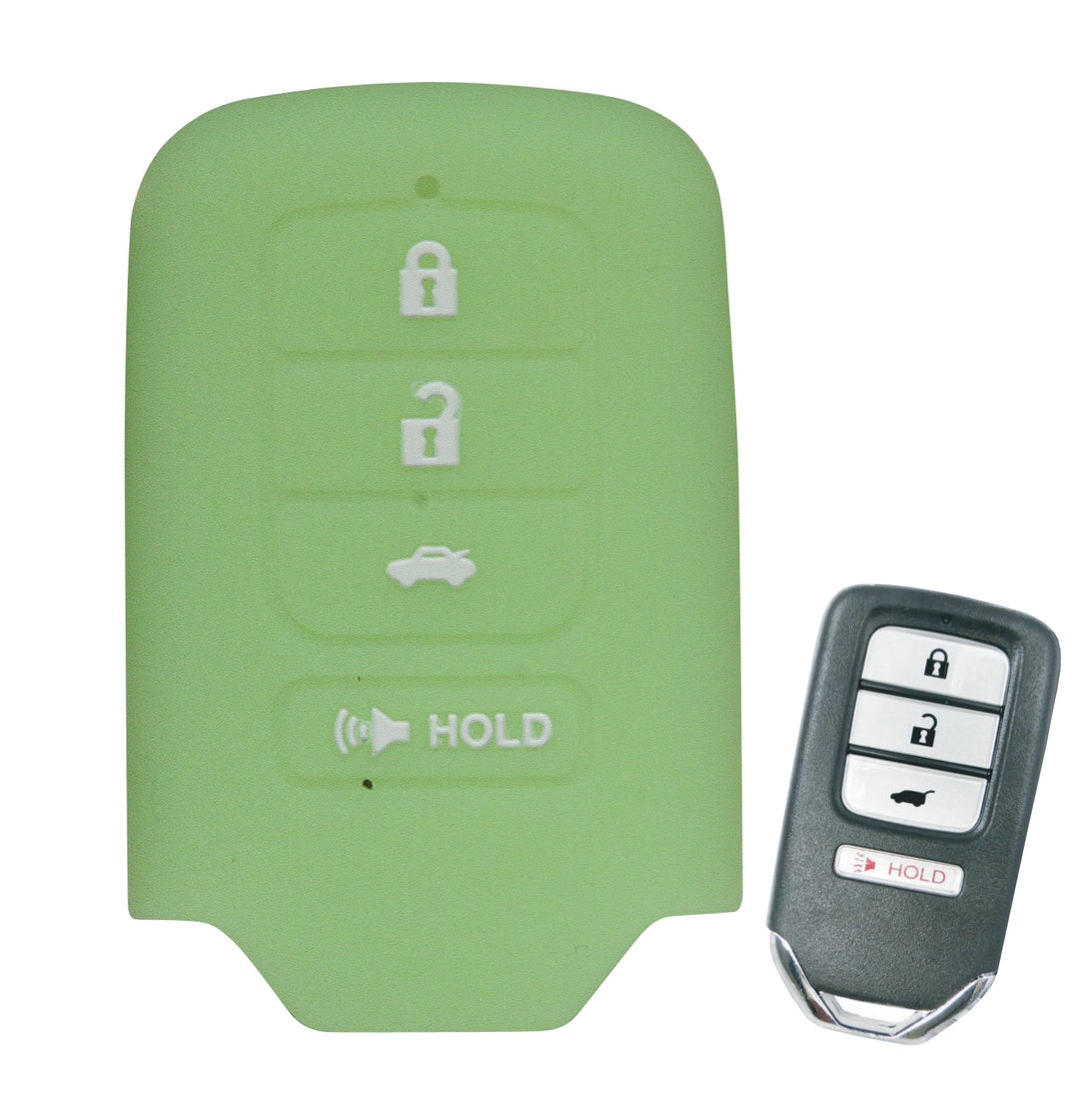 Keyless Entry Key Fob Silicone Rubber Remote Cover Fits Civic Accord ...