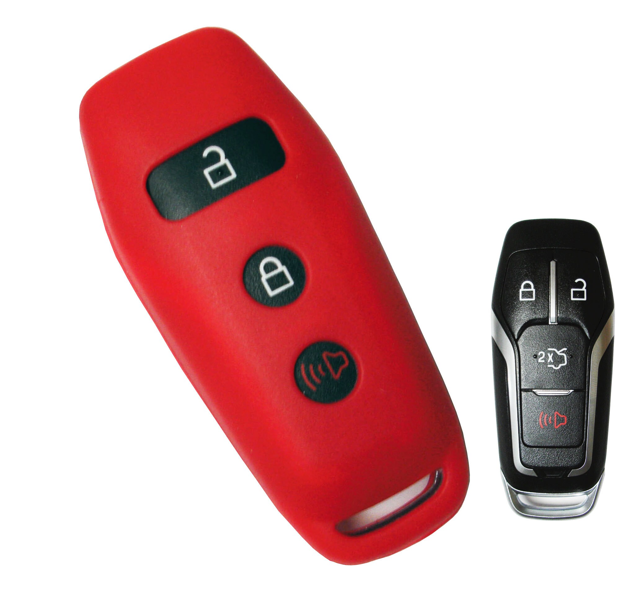Keyless Entry Key Fob Remote Cover Fits Ford Mustang F150 Explorer Edge ...