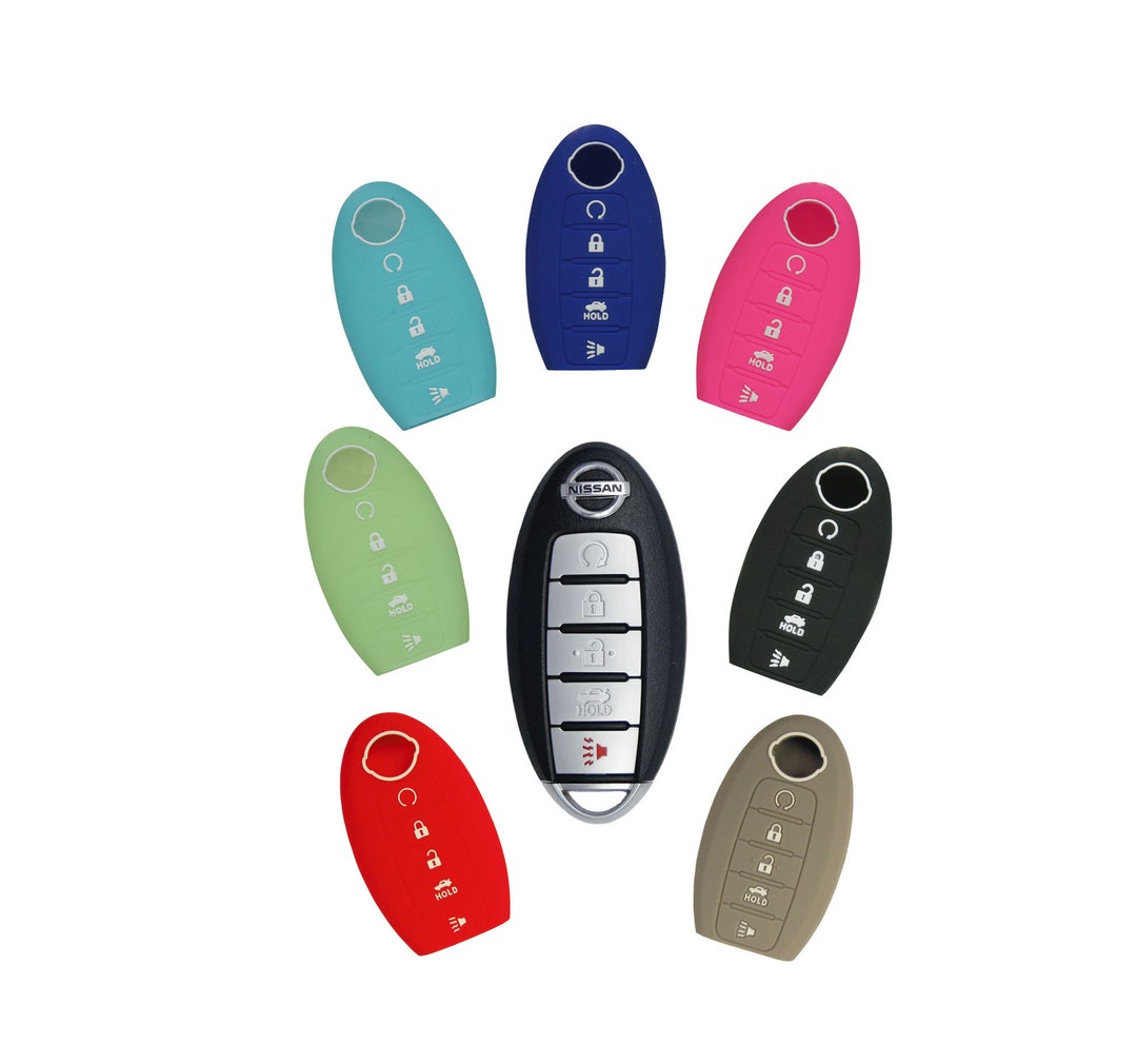 Nissan Keyless Entry Remote Rubber Key Fob Cover for Altima Maxima ...