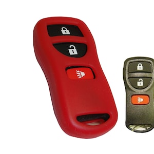 Nissan Keyless Entry Remote Rubber Key Fob Cover Frontier Xterra Titan ...