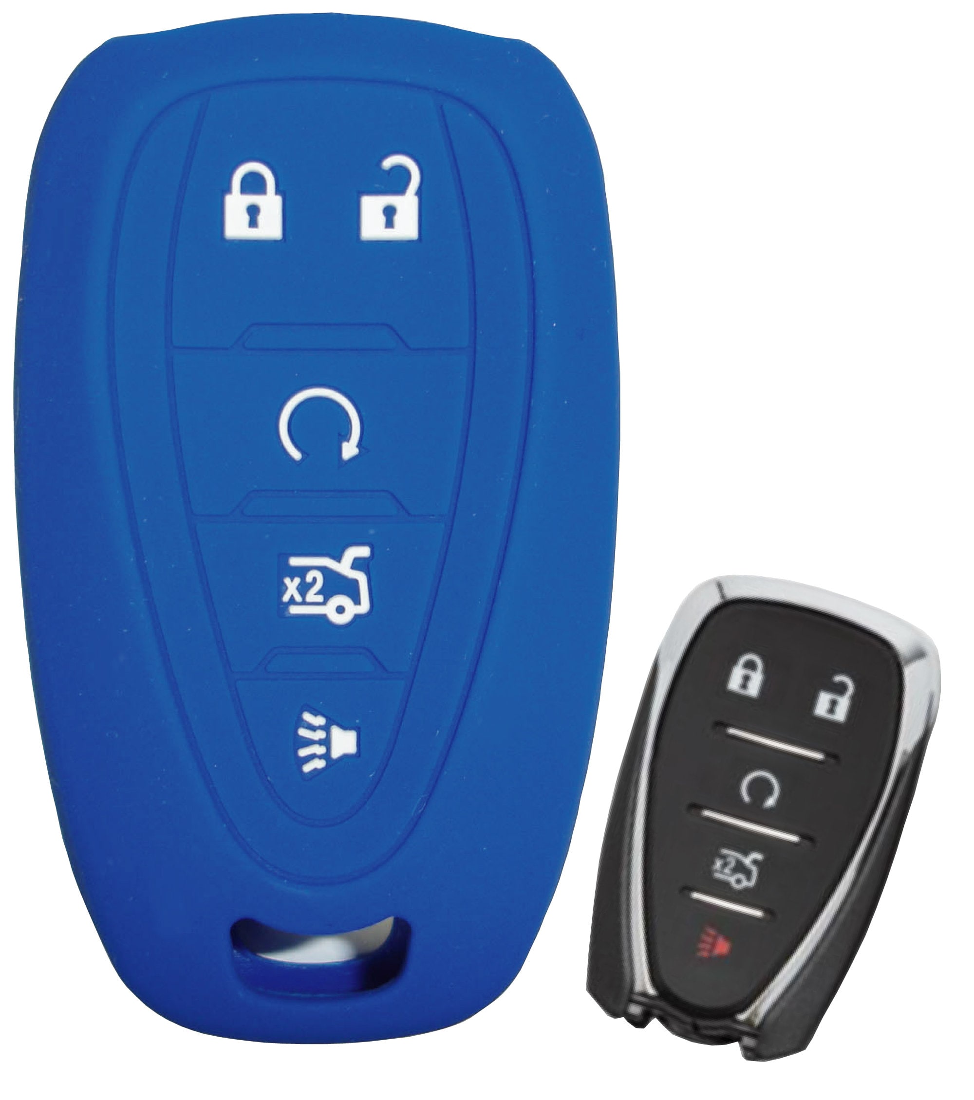 Keyless Entry Key Fob Rubber Remote Cover Fits Chevrolet Chevy - Etsy