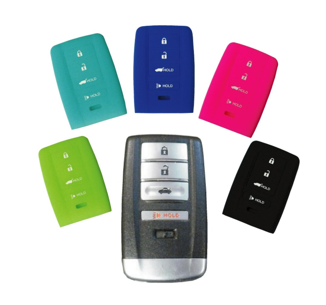 Acura 2-pack Keyless Entry Remote Key Fob Cover for Acura MDX RLX TLX ...