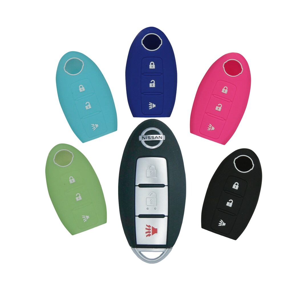 Nissan Keyless Entry Remote Rubber Key Fob Cover for 370Z Kicks Leaf ...