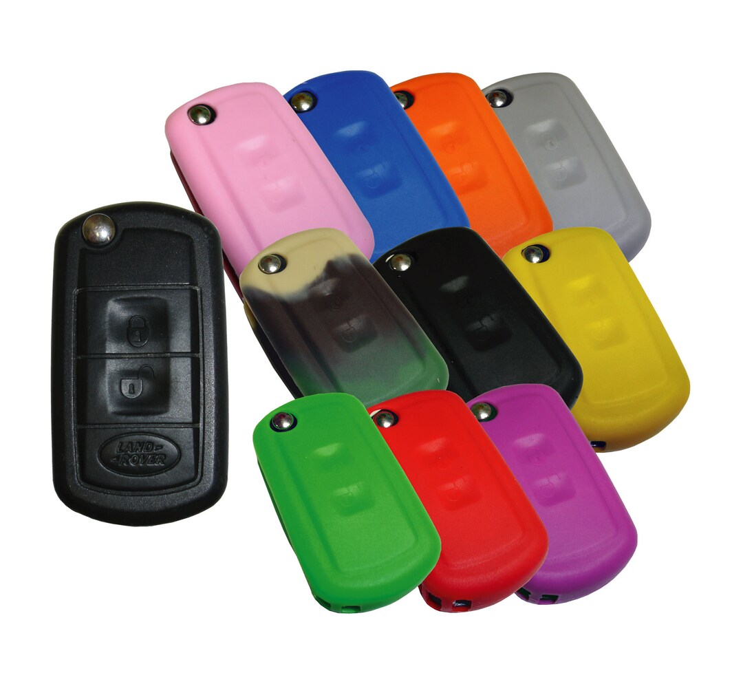 Keyless Entry Remote Rubber Key Fob Cover Fits Land Rover LR3 05-10 ...