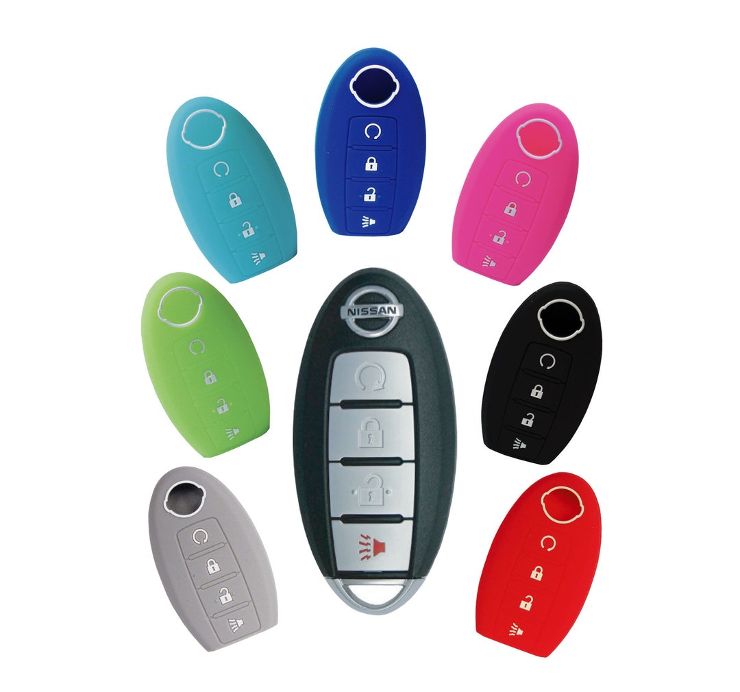 Nissan Keyless Entry Remote Rubber Key Fob Cover for Kicks Murano Titan ...