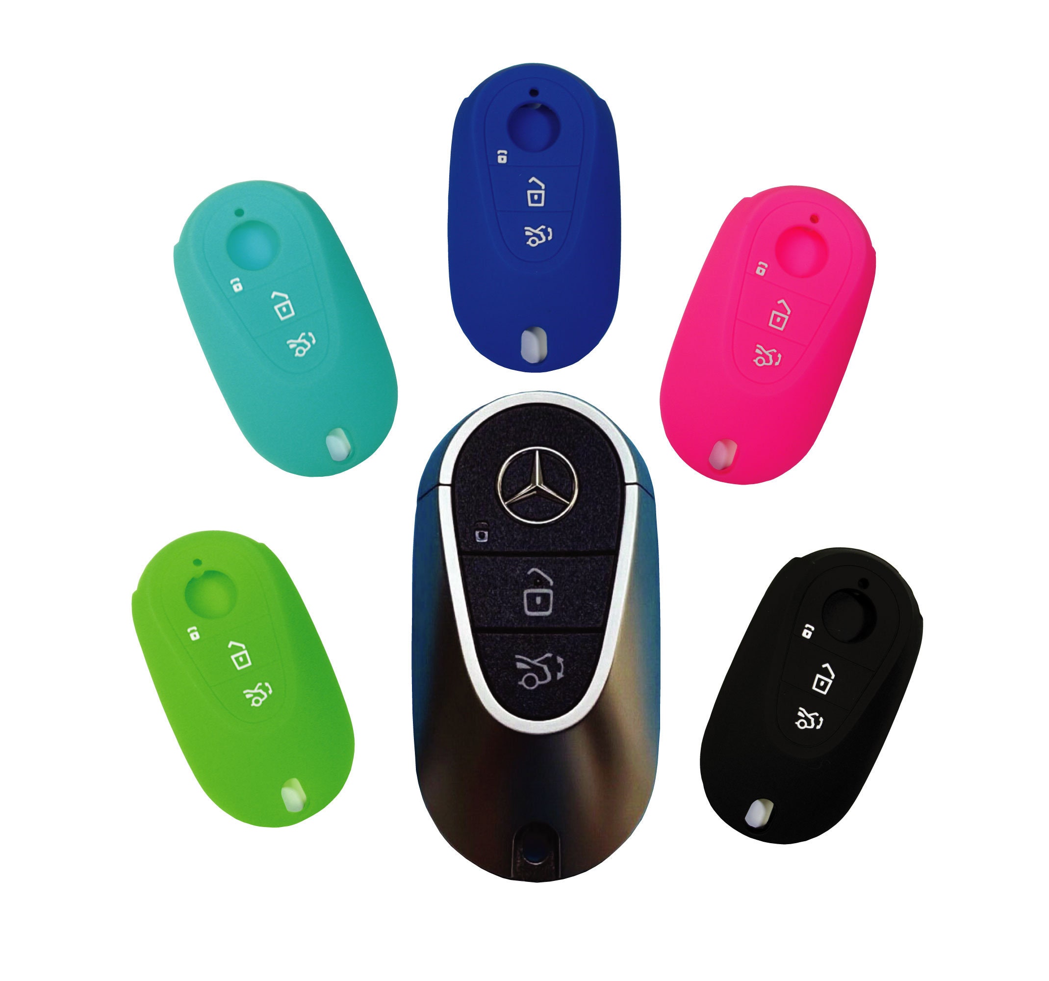 2021 mercedes key fob cover store