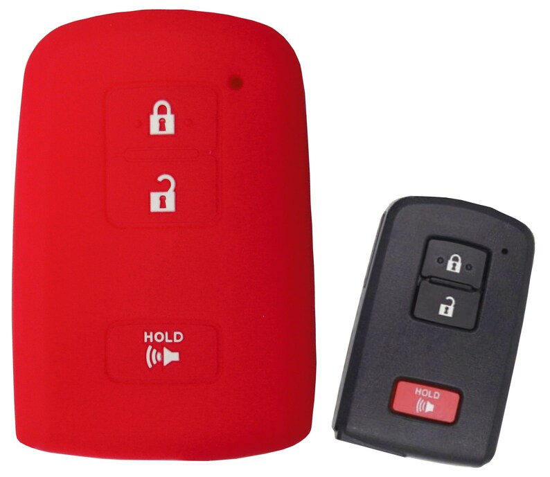 Toyota Keyless Entry Key Fob Rubber Remote Cover Highlander - Etsy