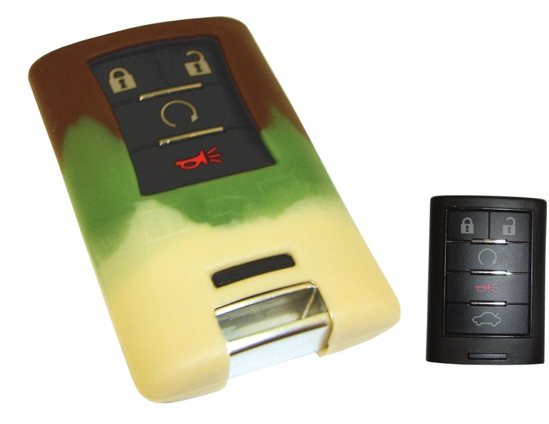 Corvette Cadillac Keyless Entry Key Fob Remote Rubber Cover Chevrolet ...