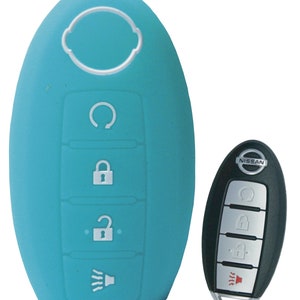 Keyless Entry Key Fob Rubber Cover for Nissan Remote Kicks Murano Titan ...