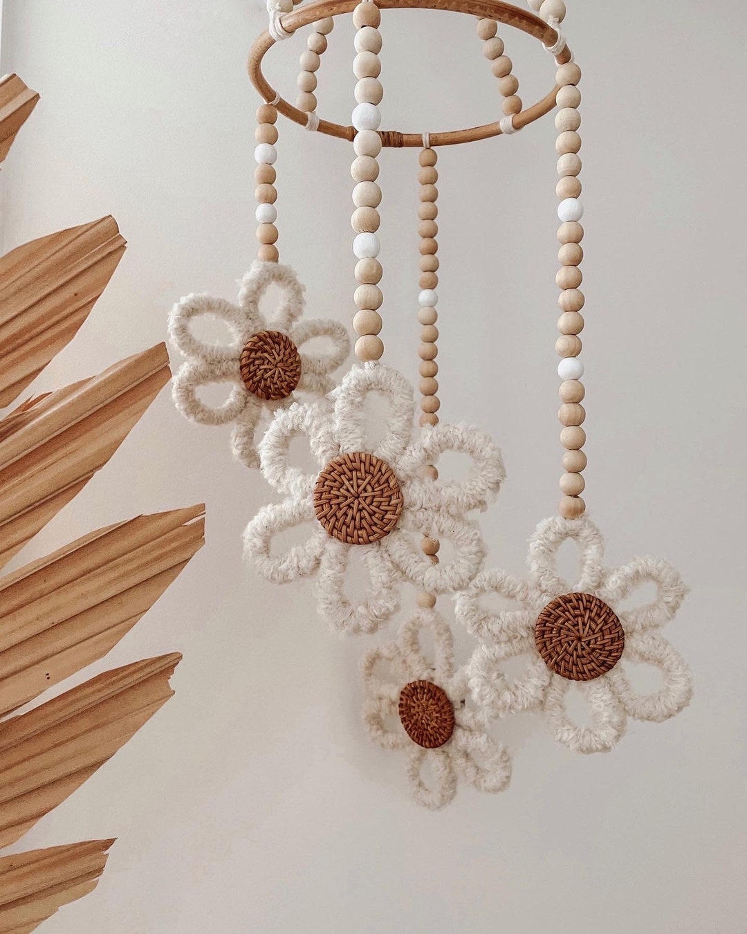 Wildflower Nursery Mobile Baby Mobile Nursery Decor Girls Room Decor ...