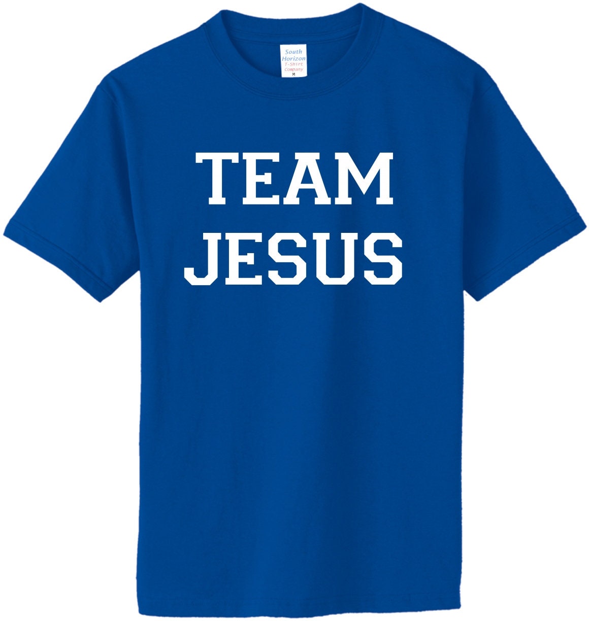 Team Jesus on Adult & Youth Cotton T-Shirt 9 Colors | Etsy