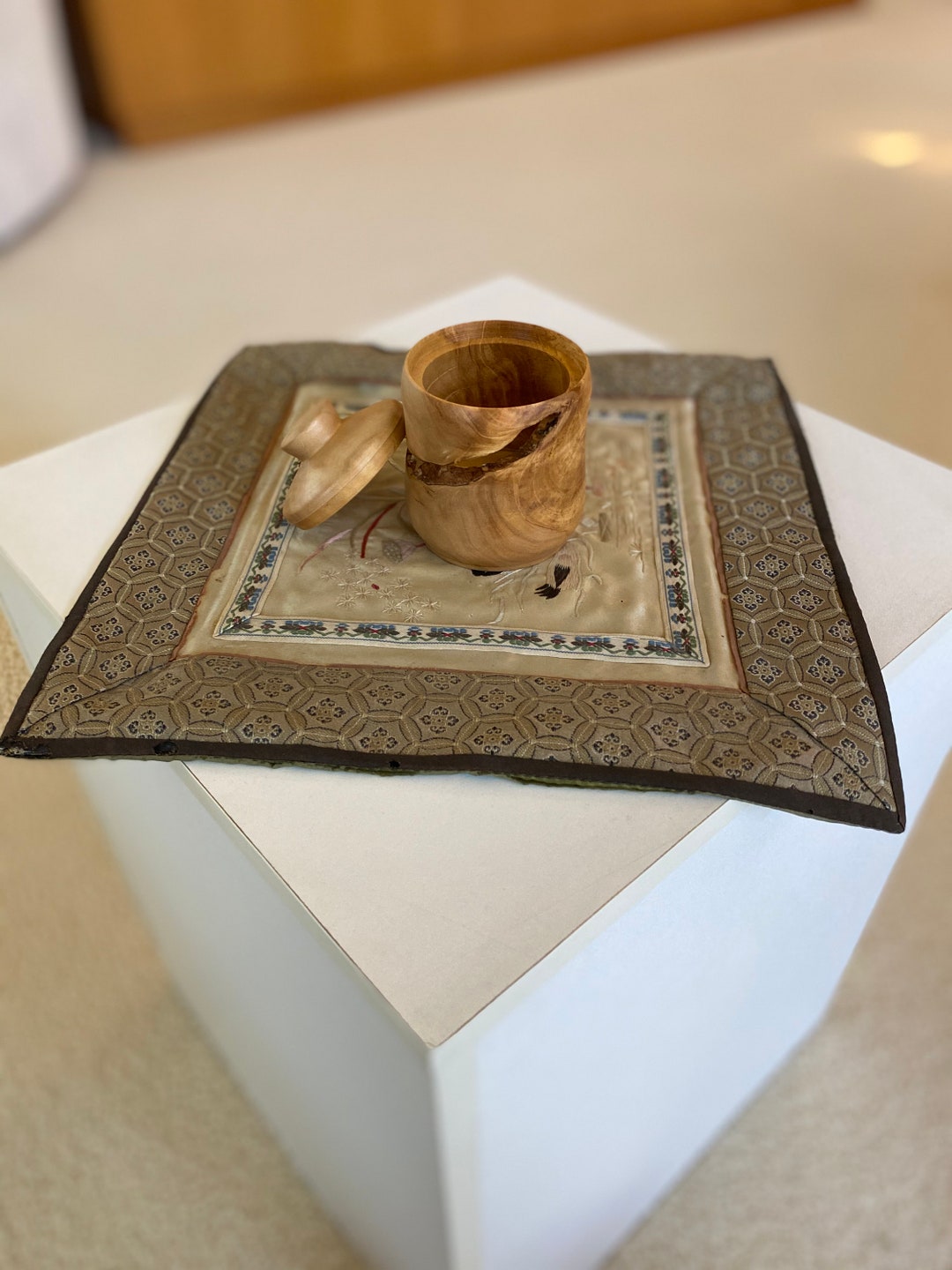 Small Round Box With Lid - Etsy
