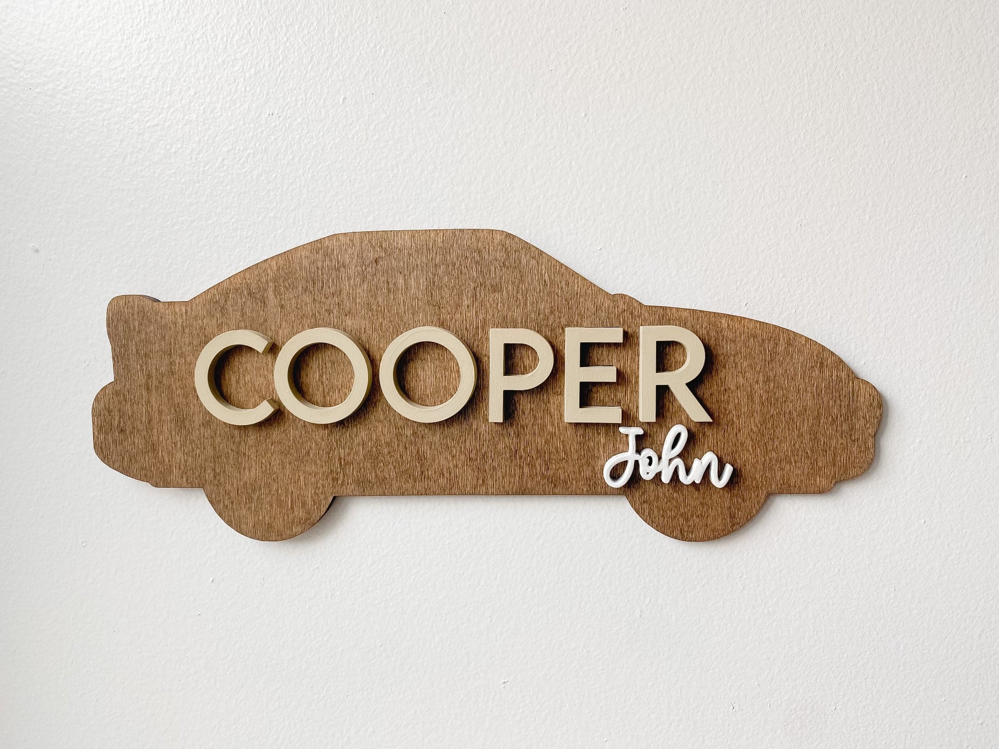 Car Nursery Decor. Baby Name Sign. Nursery Name Sign. Nursery | Etsy