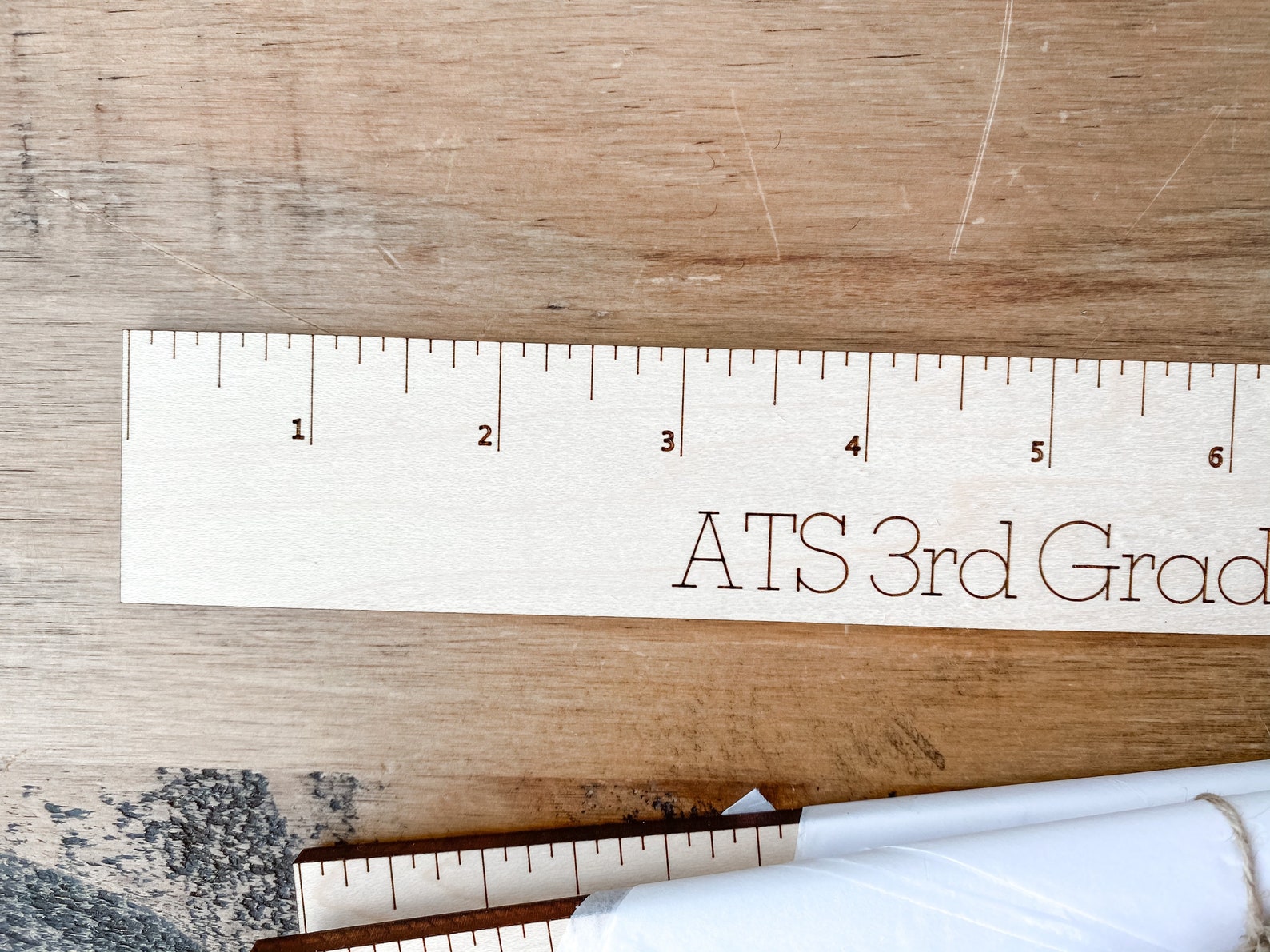 Personalized Wooden Ruler Engraved School Ruler Wooden - Etsy