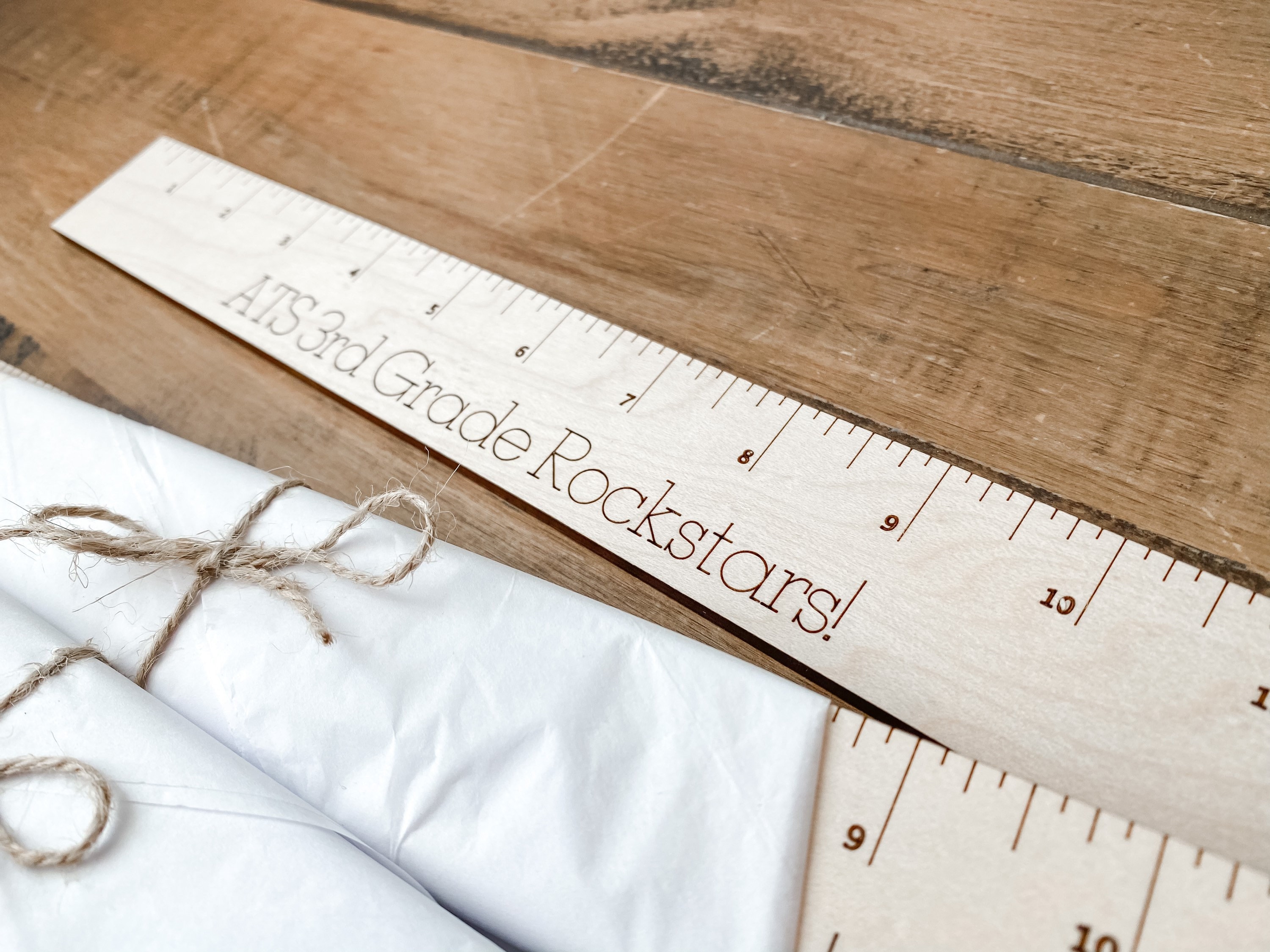 Personalized Wooden Ruler Engraved School Ruler Wooden - Etsy