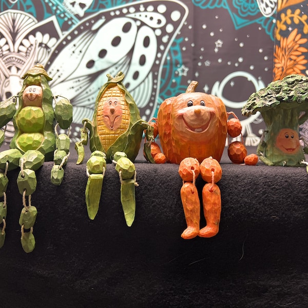 Vegetable People - Etsy