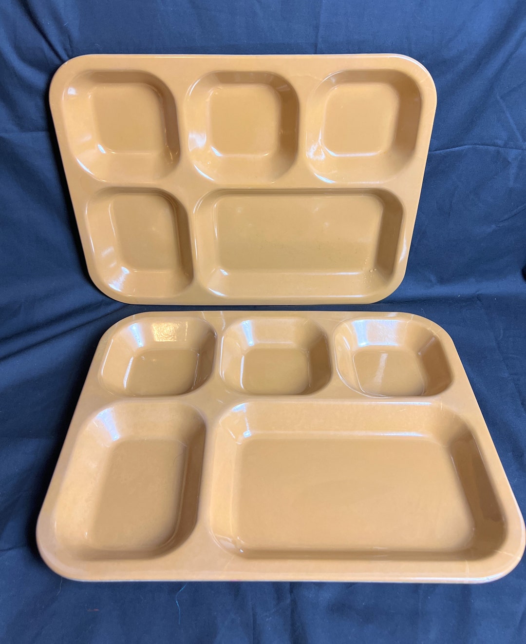 Kenro US 1985-96 Military Food Trays Set of 2 Cafeteria Trays Mess Hall ...