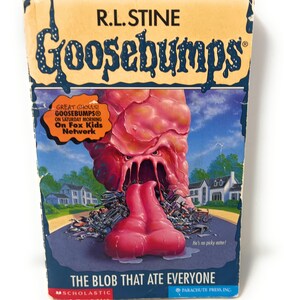 Vintage First Edition Goosebumps Book the Blob That Ate Everyone 1997 ...