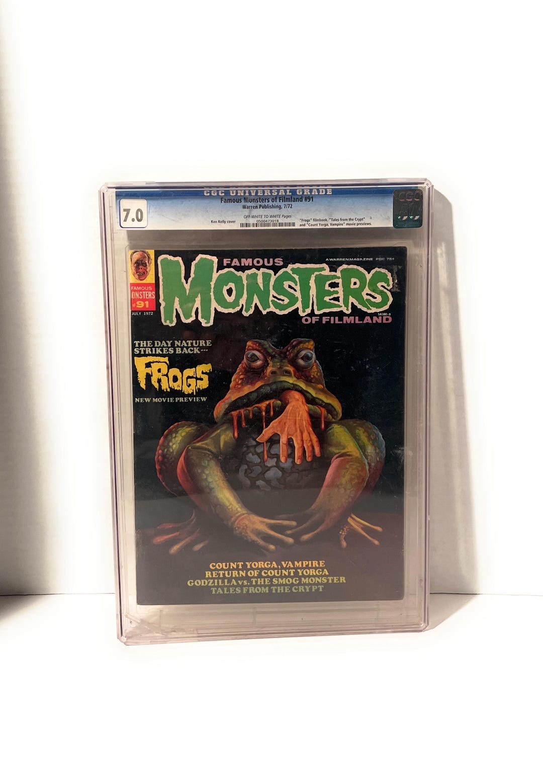 Famous Monsters of Filmland #91 Vintage Horror Sci-fi Ma Vintage FROGS ...