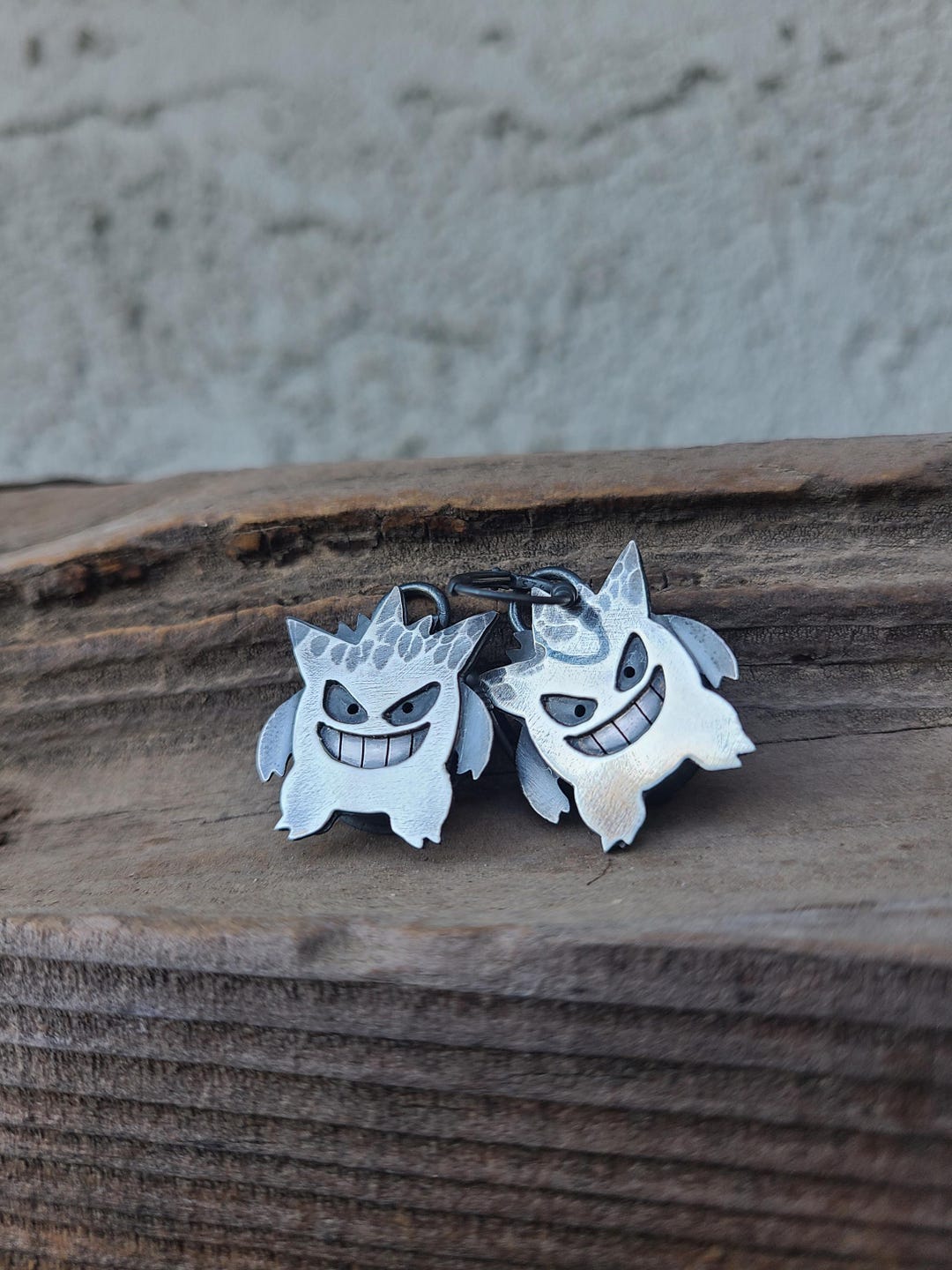 Sterling Silver Gengar Pokémon Ghost Phantom Hollow-form Handmade ...