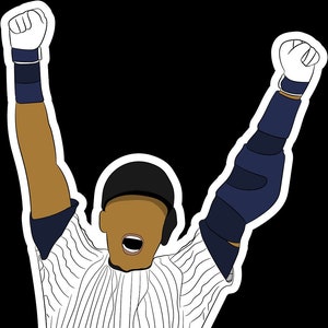 Derek Jeter "icon" Sticker - Etsy
