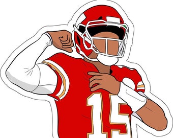 Patrick Mahomes Showtime Sticker | Etsy