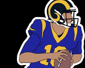 Jared Goff Sticker - Etsy