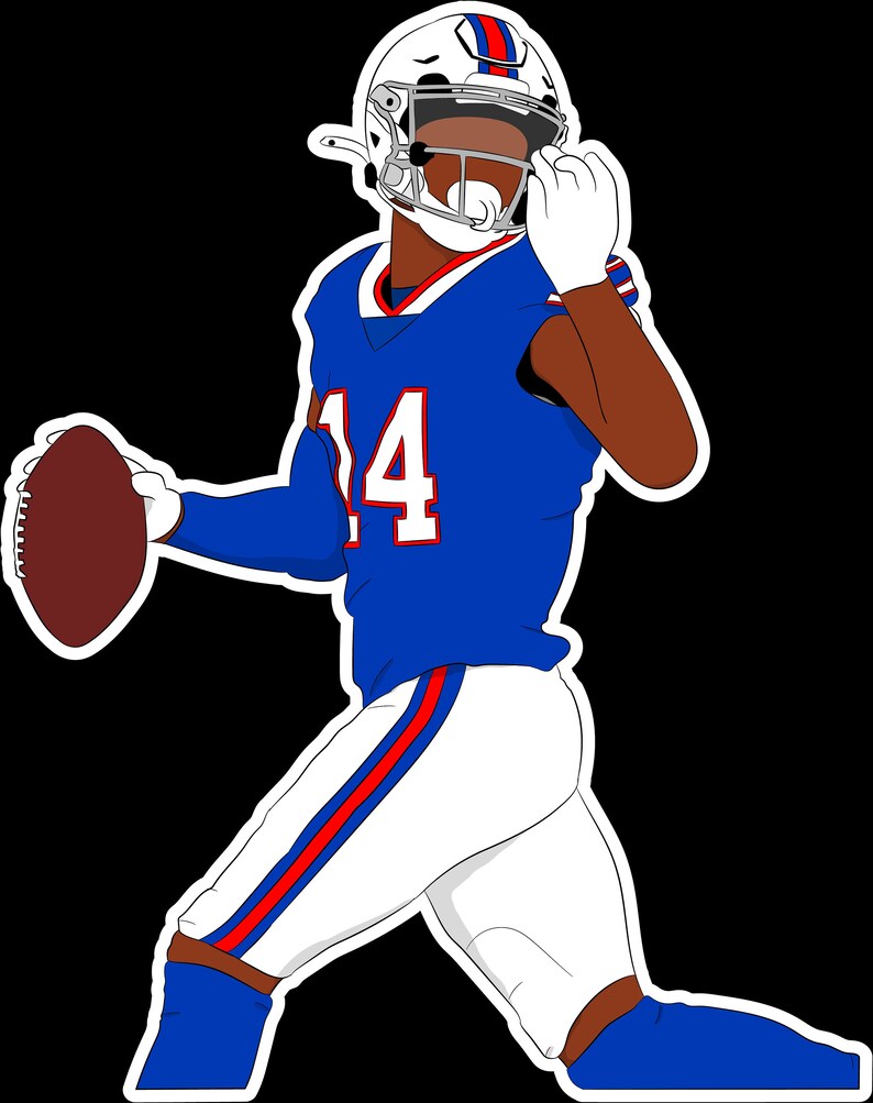 Stefon Diggs "diggsy" Sticker - Etsy