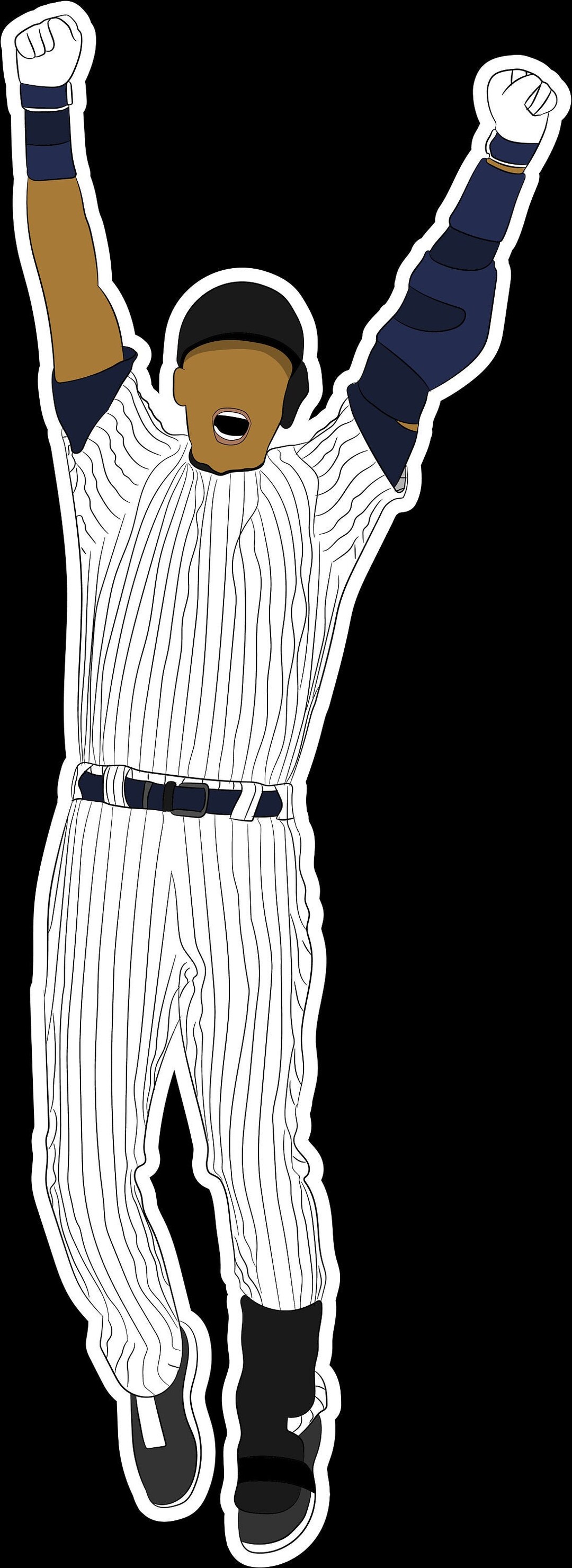 Derek Jeter "icon" Sticker - Etsy