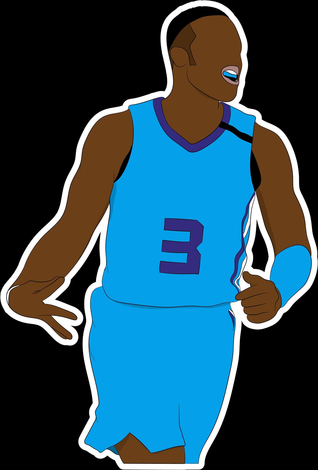 Terry Rozier "scary Terry" Sticker - Etsy