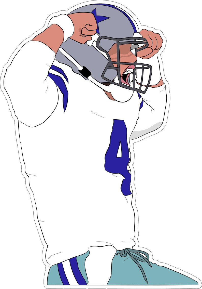 Dak Prescott "flexcott" Sticker - Etsy