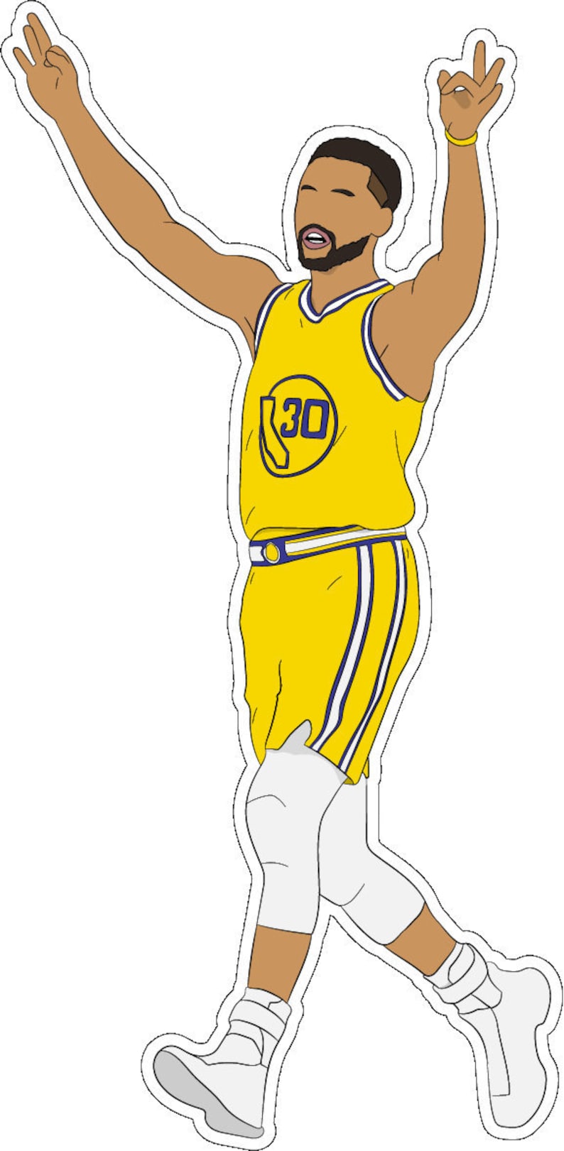 Steph Curry chef Curry Sticker | Etsy