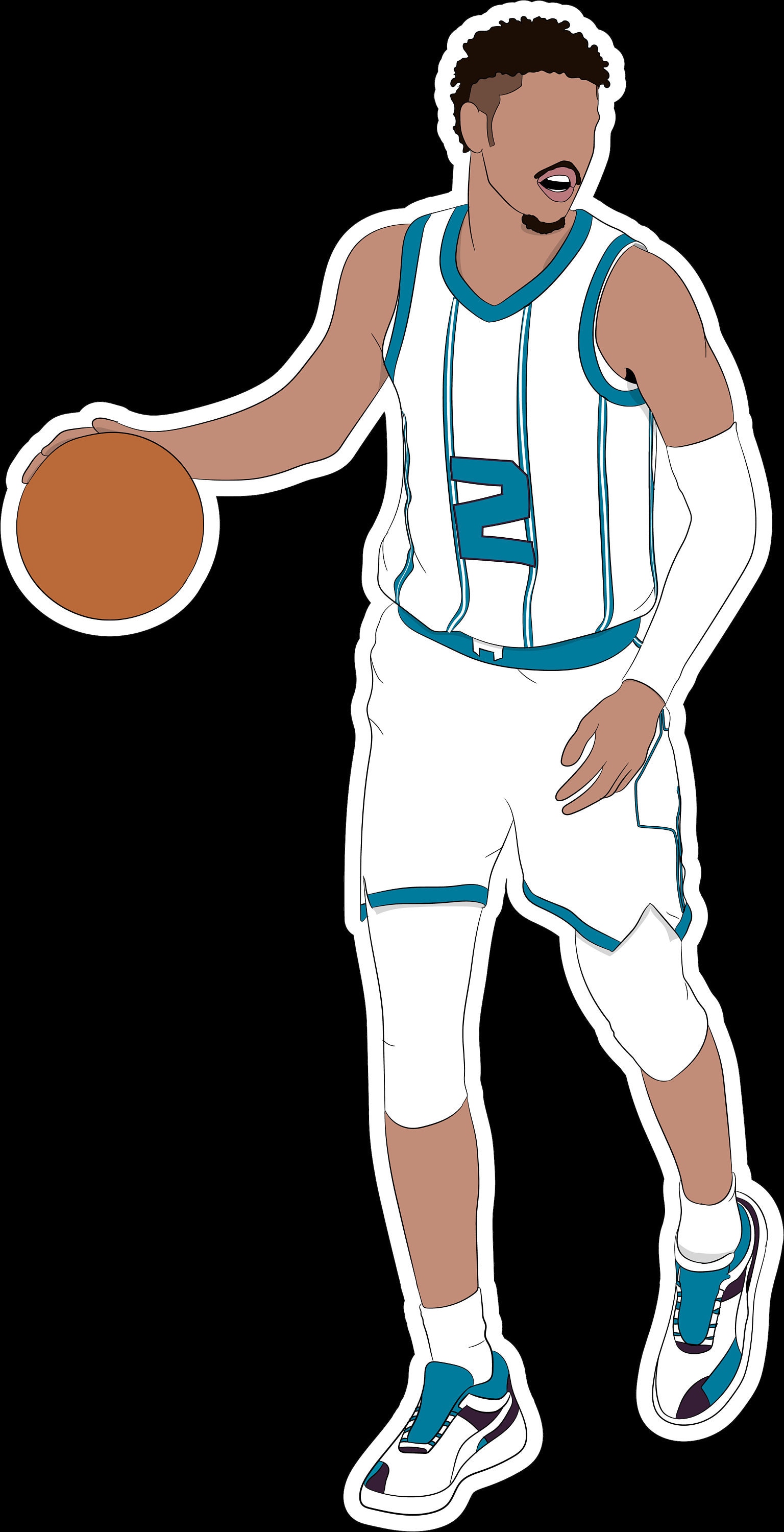 LaMelo Ball The Entertainer Sticker | Etsy