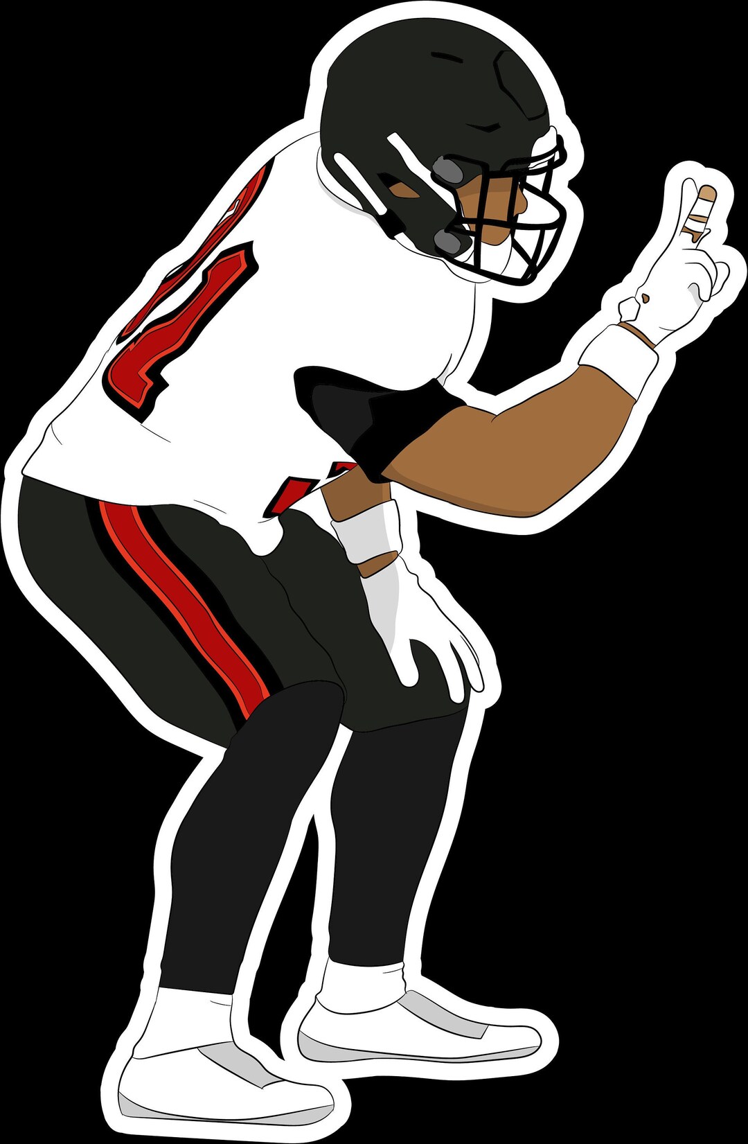 Antoine Winfield Jr "peace" Sticker - Etsy