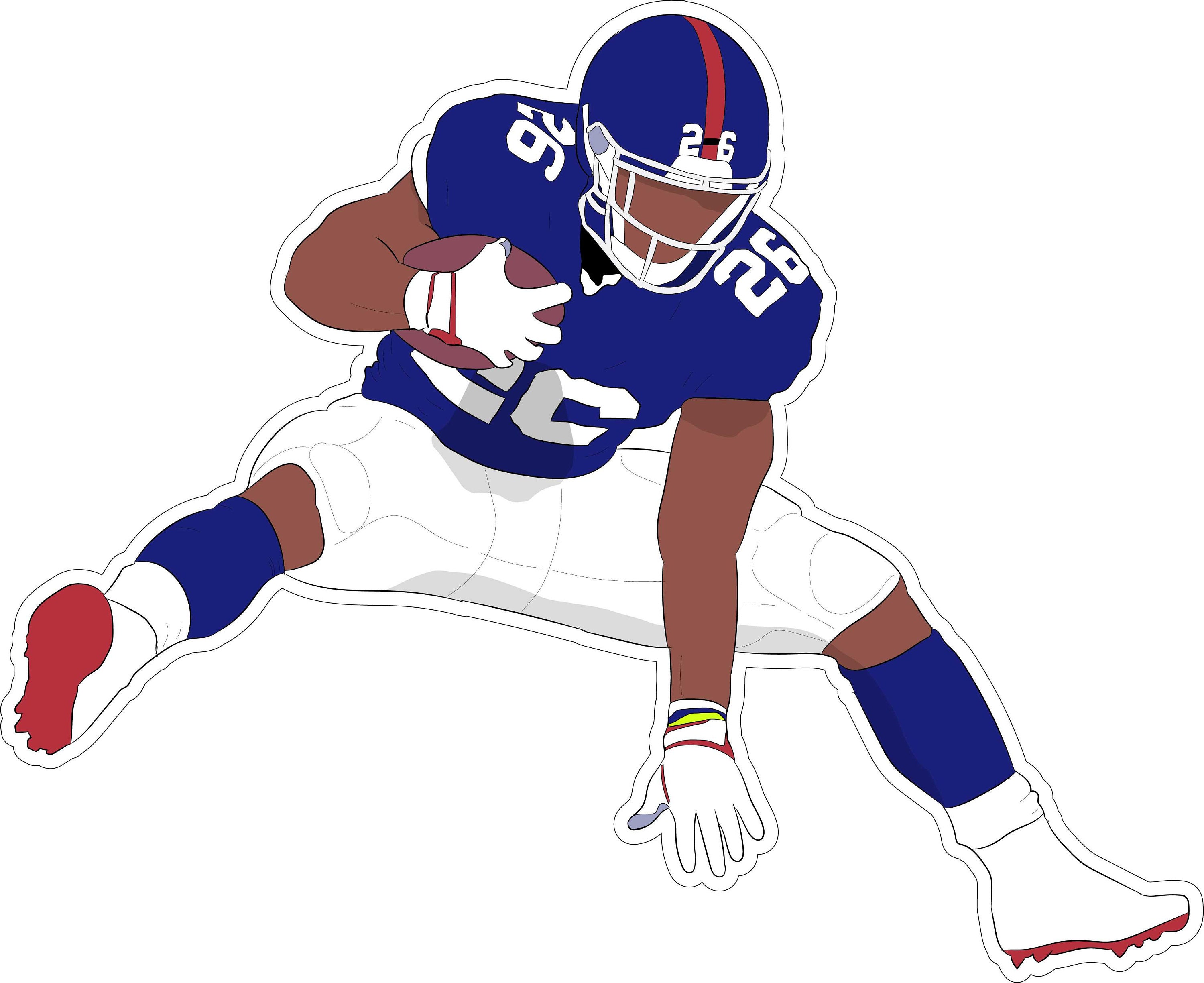 Saquon Barkley "Air Time" Sticker