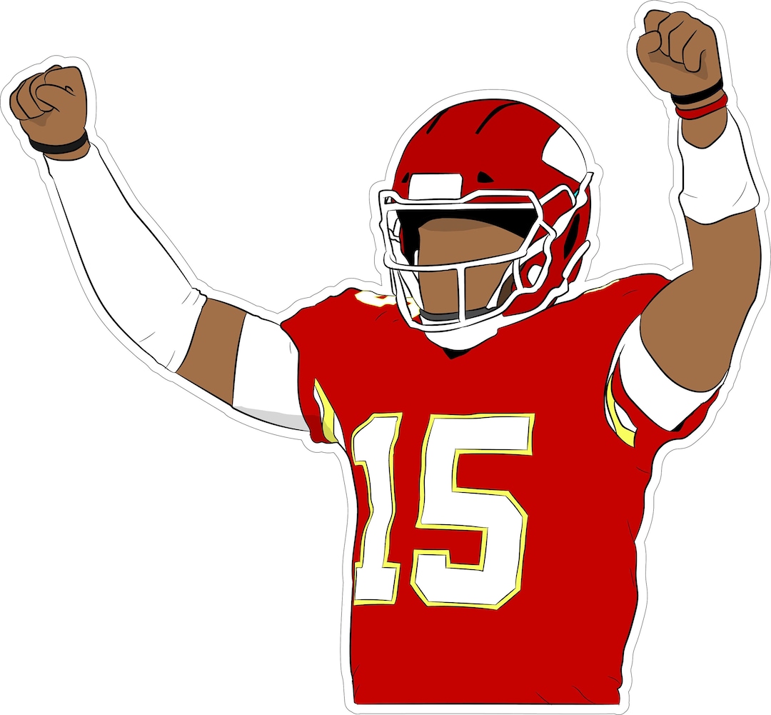 Patrick Mahomes "champion" Sticker - Etsy